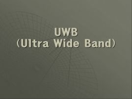 UWB의 ppt자료-1페이지