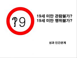 19세 미만 관람불가? 19세 미만 행위불가?-1페이지