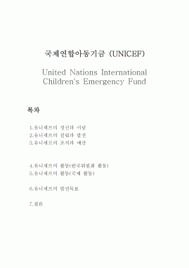 국제연합아동기금 (UNICEF)-1페이지