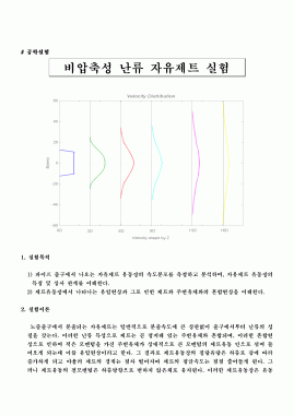 [공학실험]비압축성 난류 자유제트 실험-1페이지