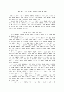 크리스피 크림 도넛의 성공과 나아갈 방향-1페이지