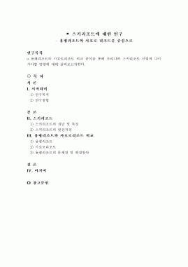 스키리조트에 대한 연구 -  용평리조트와 사호로 리조트를 중심으로-1페이지