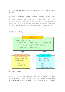 우리나라와 일본의 회계기준차이 분석-1페이지