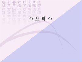 스트레스 요인 (유발인자)-1페이지