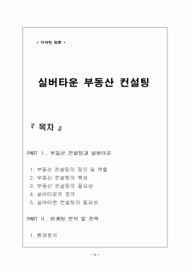 실버타운의 부동산컨설팅-1페이지