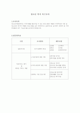 청소년복지 욕구조사-1페이지