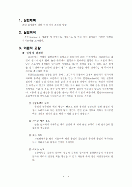 폰단 결정화에 대한 여러 가지 조건의 영향-1페이지