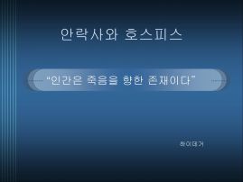 안락사와 호스피스 -1페이지