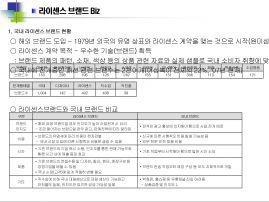 브랜드 라이센스 시장현황-1페이지