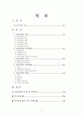 건강보험의 문제 및 대처방안-1페이지