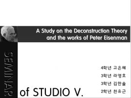 피터 아이젠만 작품, 활동 분석-1페이지