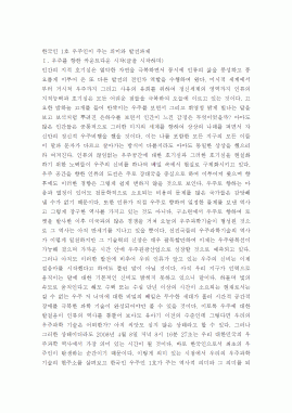  한국인 1호 우주인이 주는 의미와 우주개발산업발전과제-1페이지