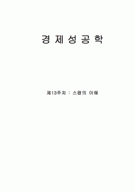 (경제성공학)스왑의 이해-1페이지