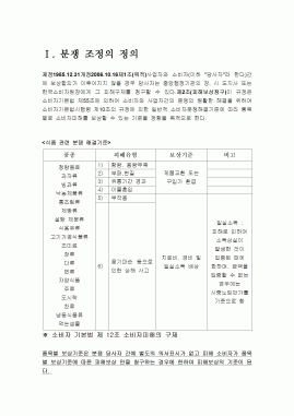 분쟁조정과 식품피해 사례-1페이지