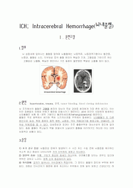 [의학논문] 뇌내출혈 -1페이지