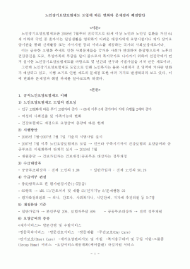 노인장기요양보험제도 문제점과 해결방안-1페이지