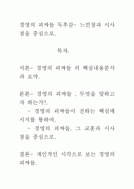 [우수 평가 자료]경영의 괴짜들 독후감- 느낀점과 시사점을 중심으로.-1페이지