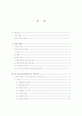 [광고학개론]국내 방송프로그램의 간접광고(PPL) 실태와 장단점 분석 및 해결방안-1페이지