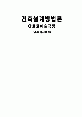 아르코예술극장(구.문예진흥원)-1페이지