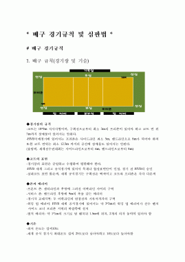 배구 경기 규칙 맟 심판법-1페이지