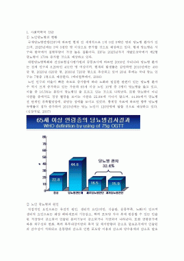 강영미교수의 레포트 (당뇨 사회적,역학적진단등으로정리)-1페이지