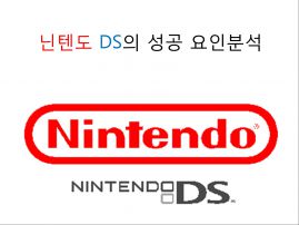 닌텐도 DS의 한국 성공분석-1페이지