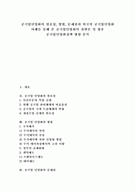 [공기업민영화][외국 공기업민영화 사례][공기업민영화정책]공기업민영화의 필요성, 공기업민영화의 방법, 공기업민영화의 문제점, 외국의 공기업민영화 사례로 본 공기업민영화의 찬반론, 공기업민영화정책 방향-1페이지