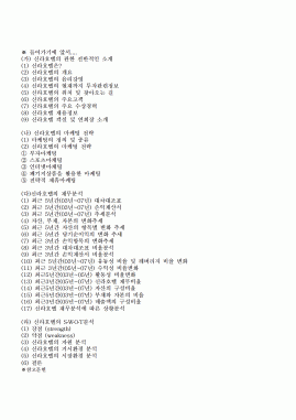 신라호텔 전반적소개, 마케팅전략, 재무분석 및 swot분석(03년~07년)-1페이지