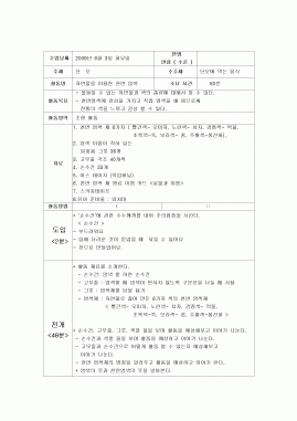 주제: 단오/ 단오선 염색하기-1페이지