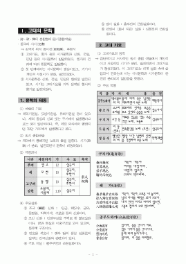 고전문학의 흐름 - 시가 문학을 중심으로 -1페이지