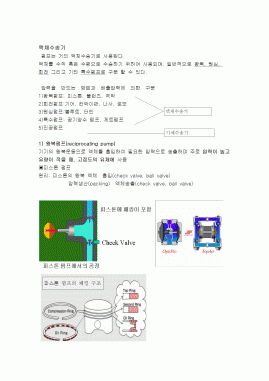 펌프(액체 수송기, 기체 수송기)-1페이지