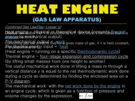 heat engine 파워포인트 발표자료-1페이지