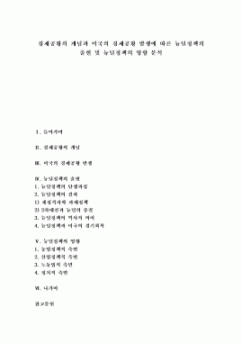 [경제공황][경제공황 개념][미국 경제공황][뉴딜정책][뉴딜정책 영향][세계대공황][뉴딜][공황]경제공황의 개념과 미국의 경제공황 발생에 따른 뉴딜정책의 출현 및 뉴딜정책의 영향 분석(경제공황, 세계대공황)-1페이지