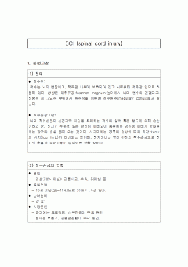 [논문] SCI (spinal cord injury)-1페이지