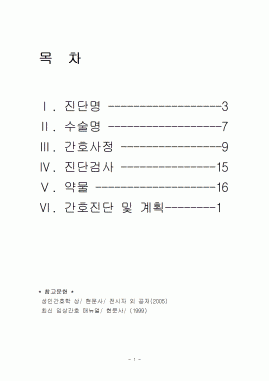 위암의 간호과정(case study)-1페이지