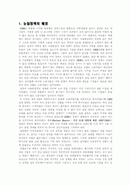 [사회과학] 뉴딜정책-1페이지