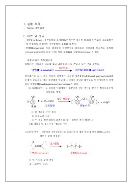 나일론 계면중합 예비-1페이지