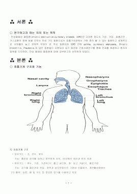 copd 폐렴 케이스-1페이지