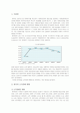 한국의 소득분배 분석-1페이지