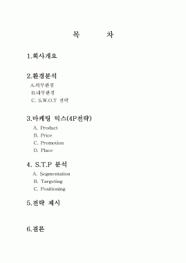 비타 500 마케팅 성공사례 입니다.. stp/swot/환경분석/마케팅믹스/ 자료입니다 --1페이지