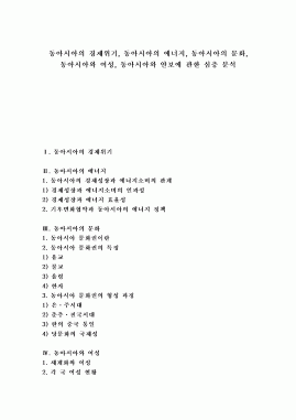 [동아시아][동아시아 경제위기][동아시아 에너지][동아시아 문화][여성][안보]동아시아의 경제위기, 동아시아의 에너지, 동아시아의 문화, 동아시아와 여성, 동아시아와 안보에 관한 심층 분석(동아시아)-1페이지