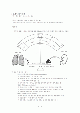 산염기 불균형-1페이지