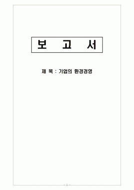 기업의환경경영-1페이지