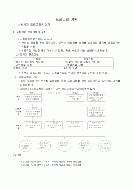 사회복지프로그램에 관한 프로포절-1페이지