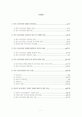 중국 전자산업의 국제화 전략-1페이지