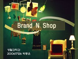 상업공간 디자인 - Brand n Shop -1페이지