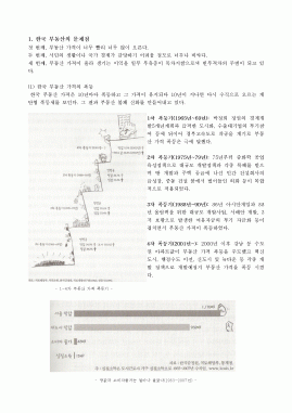 한국 부동산의 문제점과 대안-1페이지