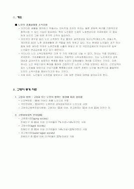 (노인취업) 고령자 고용의 필요성과 문제점, 실태 및 고령자 고용정책의 방향과 개선방안-1페이지