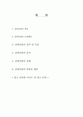 [실버산업] 노인복지론 - 실버산업-1페이지