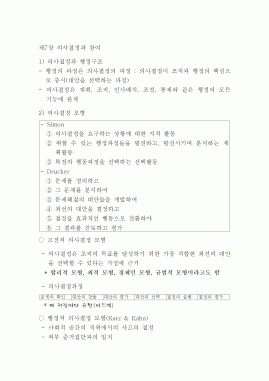 [교육행정,경영]의사결정과 참여-1페이지